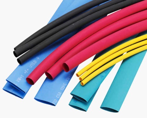 Krympeflex også kaldet heat shrink tube. Bruges til at sikre lodninger ...