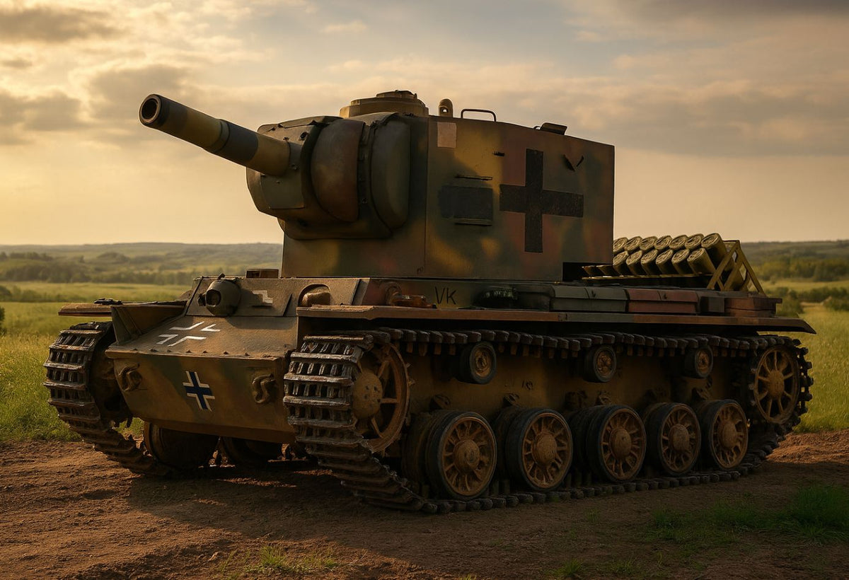 1/16 RC KV-2 754(r) camo BB Smoke – FjernstyretDK