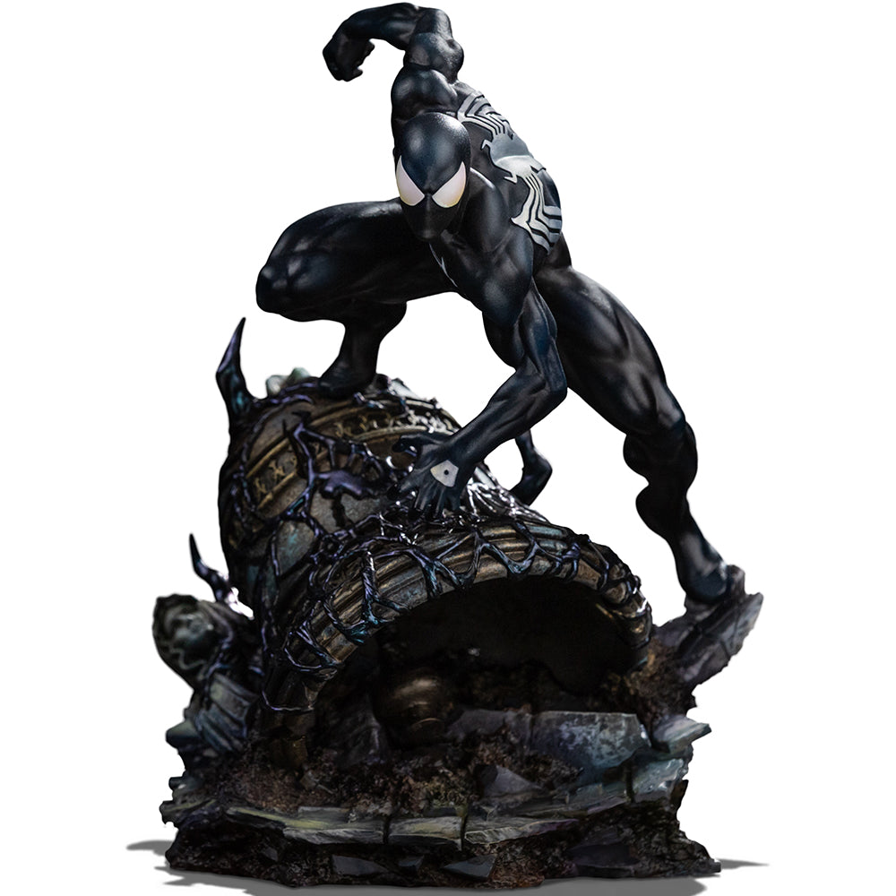 Iron Studios Marvel Comics - Spider Man Black Statue Bds Art Scale 1/10 ...