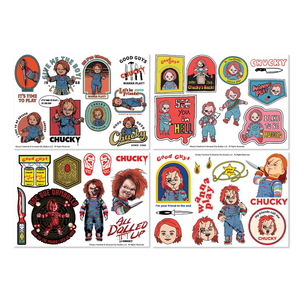 Chucky Tech Sticker Pack – FjernstyretDK
