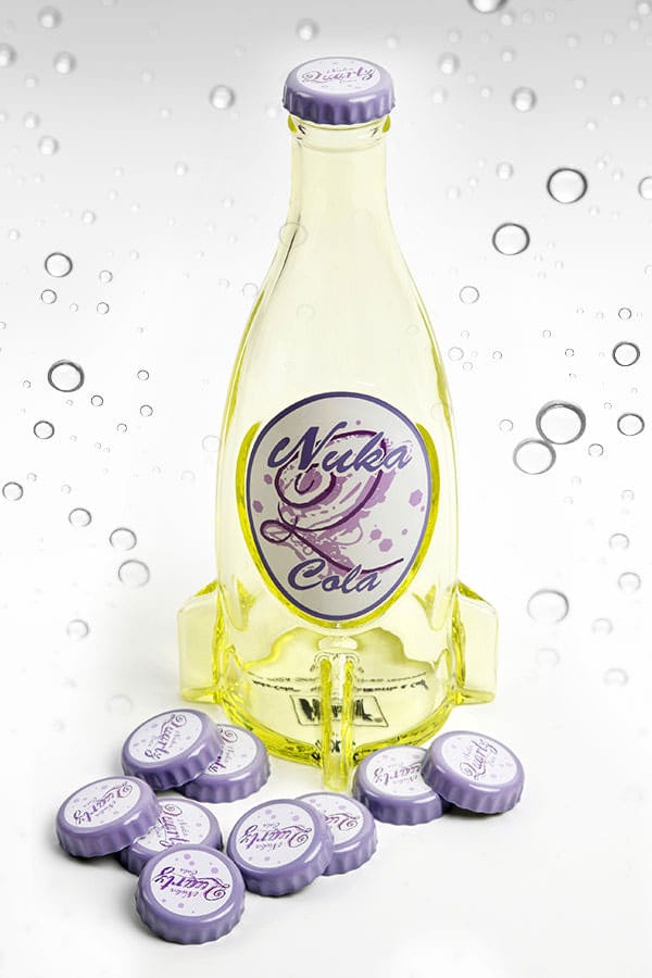 Fallout Botlle Series Glass Bottle & Cap Nuka Quartz – FjernstyretDK