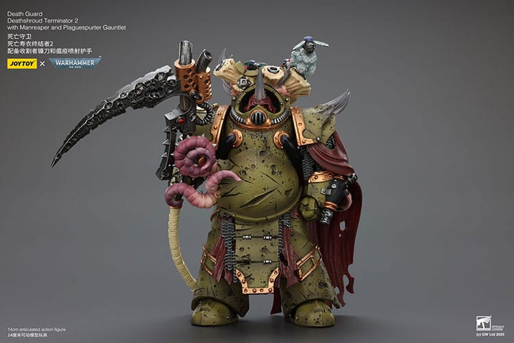 Warhammer 40k Action Figure 1/18 Death Guard Deathshroud Terminator 2 ...